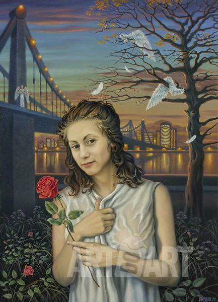 Падший ангел - Живопись, Игорь Гугель